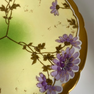 Antique Jean Pouyat Limoges Hand Crafted Stouffer Decorative Wall Plate ...