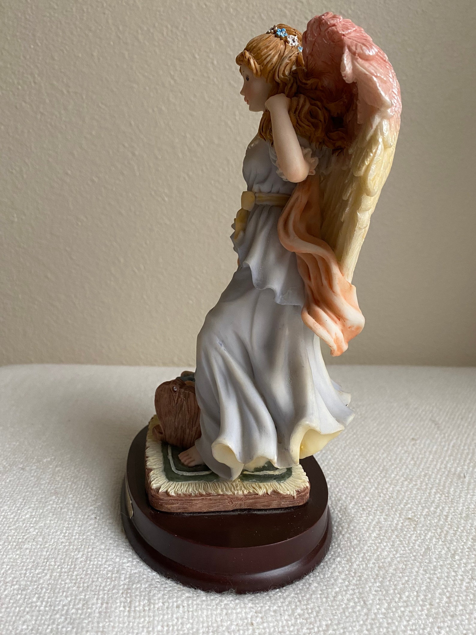 Vintage de Elina Angel With Baby Figurine by Turtle King | Etsy