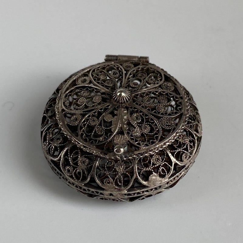 800 Silver Jewelry Box - Etsy