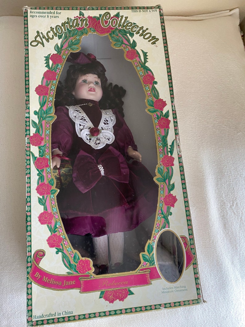 The Brass Key Victorian Collection Porcelain Doll, Rebecca, by Melissa ...