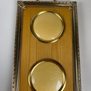 Beautiful Elegant Miniature Photo Frames Rectangle Metal Gold Color ...