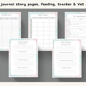 Boho Puppy Planner and Memory Book/i Love My Pup Printable - Etsy