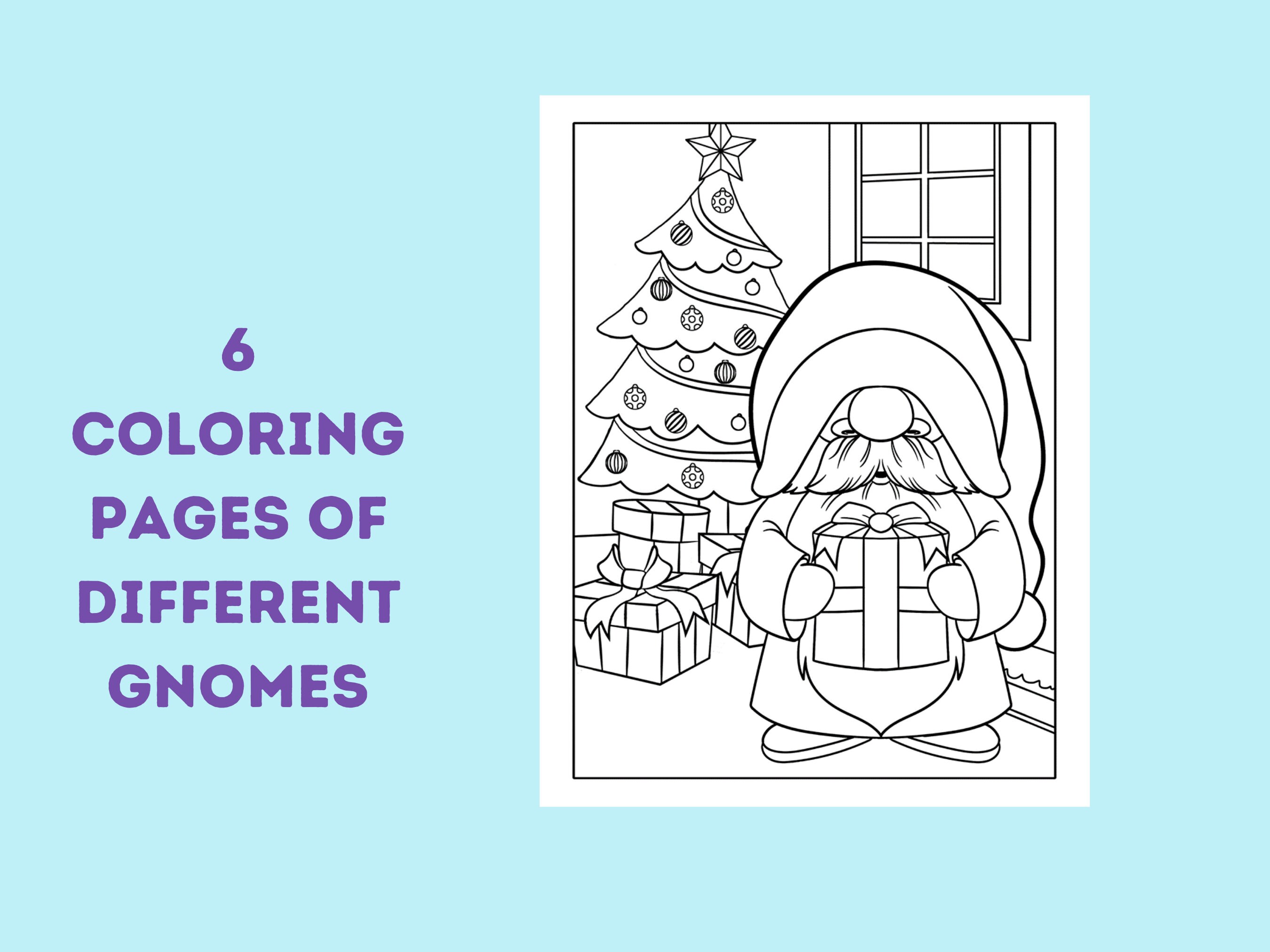 BUNDLE/ Christmas GNOMES Activity Book for Kids /winter - Etsy