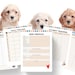 Minimalist Puppy Planner and Journal/i Love My Puppy Printable Records ...