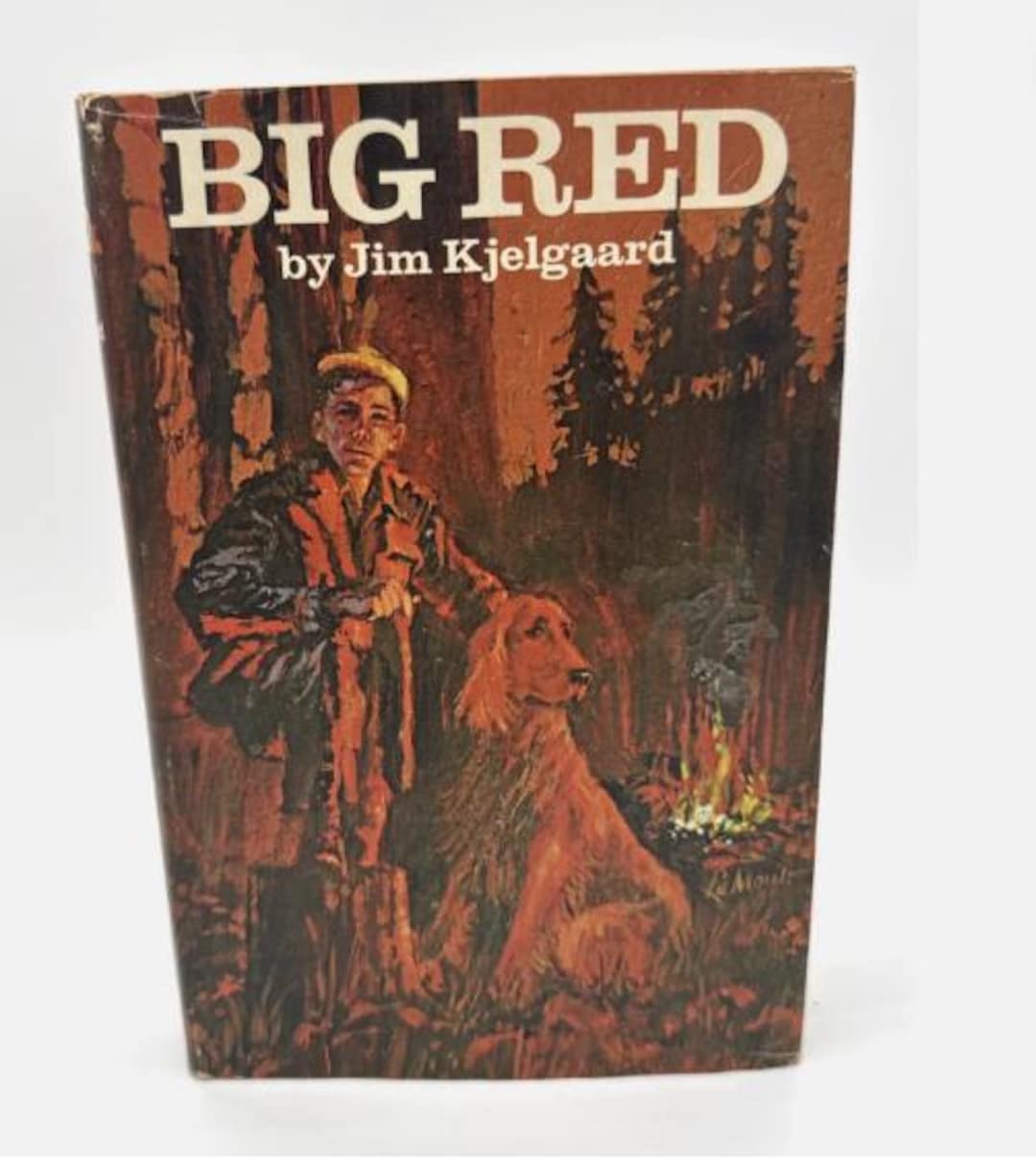 Big Red by Jim Kjelgaard 1965 HC DJ Book Club Edition Vintage Dog ...