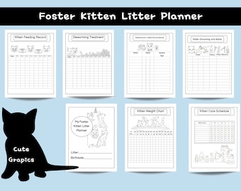 All-in-one Pet Care Planner Printable Pet Health Tracker - Etsy
