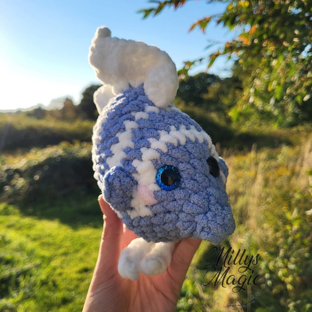 NO SEW Angel Fish Crochet Amigurumi Pattern Fish PDF Digital Download ...