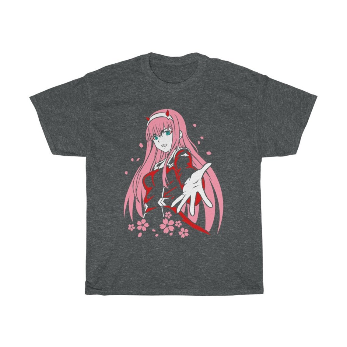 Zero Two Anime Shirt Darling in the Franxx Manga Shirt | Etsy