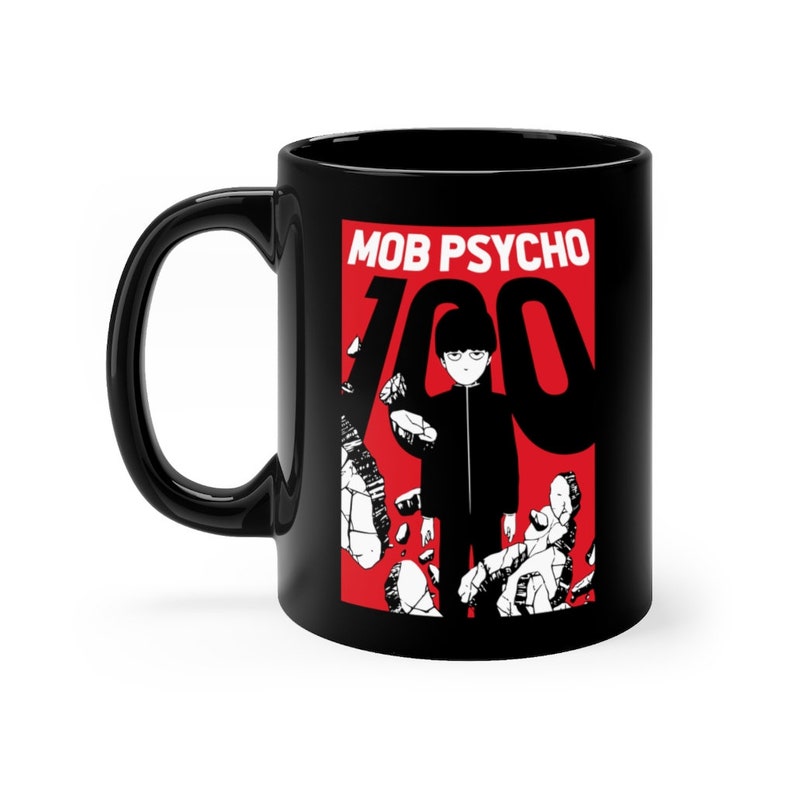 Mob Psycho Anime Cup, Shigeo Kageyama Mob 100 Mug, Dimple Mob Manga ...