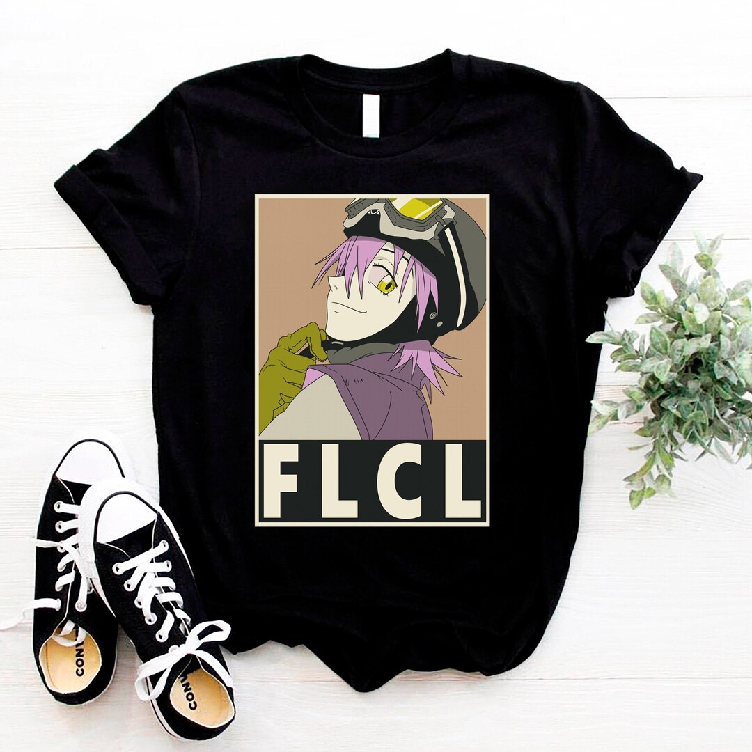 Haruko Haruhara FLCL Shirt, Fooly Cooly Anime Shirt, Mamimi, Furi Kuri ...