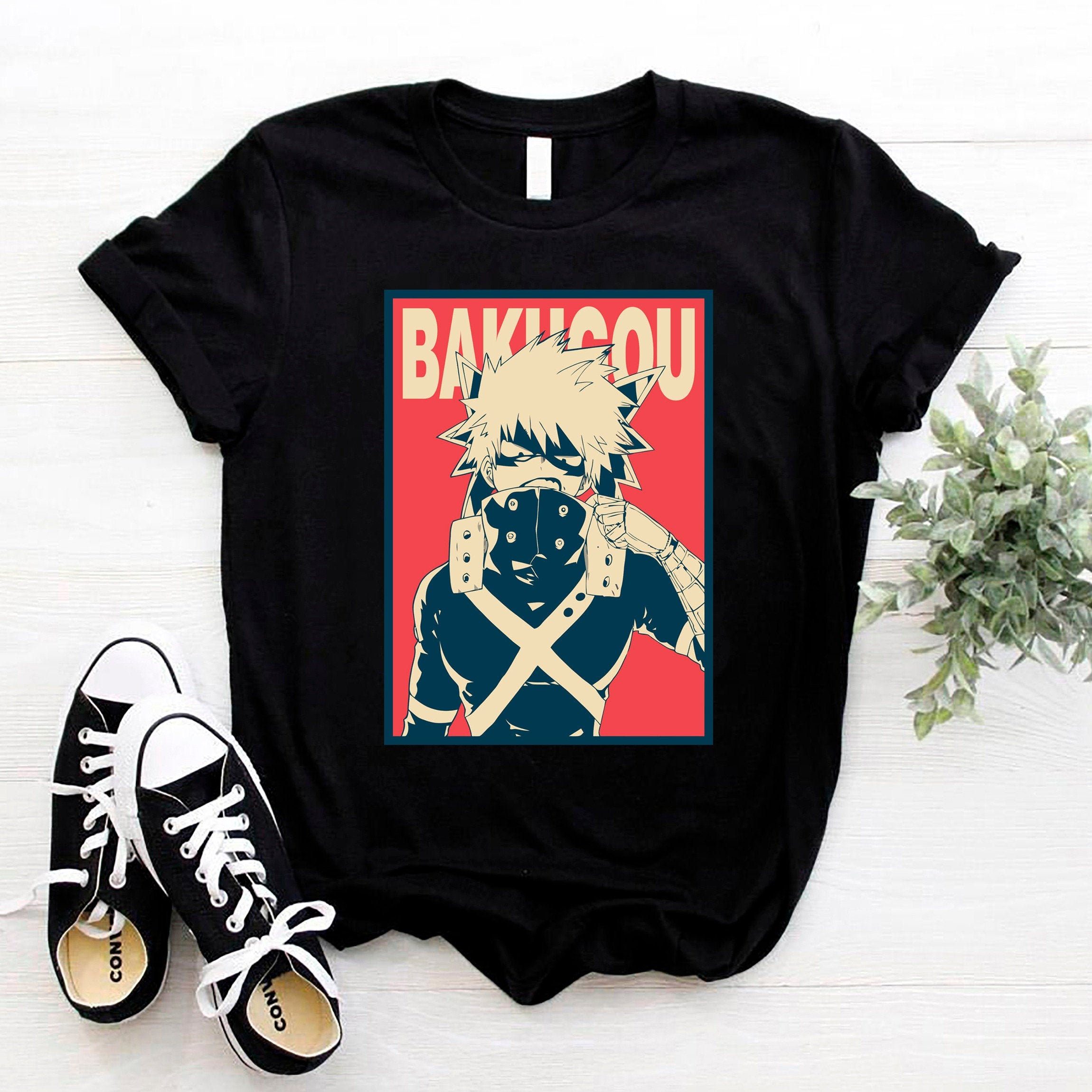 Bakugo Shirt Bakugo Katsuki My Hero Academia Shirt Bakugou | Etsy