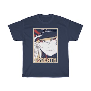 Esdeath Anime Shirt, Akame Ga Kill Manga Shirt, Akame Shirt, Esdeath ...