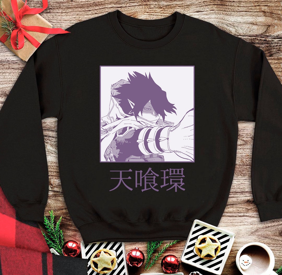 Tamaki Amajiki Anime Suneater Sweatshirt, My Hero Academia Sweater ...