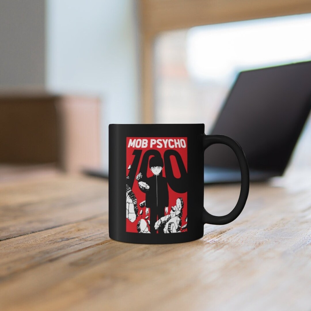 Mob Psycho Anime Cup, Shigeo Kageyama Mob 100 Mug, Dimple Mob Manga ...
