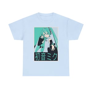 Hatsune Miku Shirt, Project DIVA Vocaloid Anime Shirt, Kawaii Girl ...