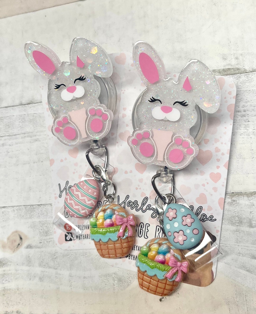Bunny Badge Reel | Easter Badge Reel | Easter Bunny Badge Reel ...