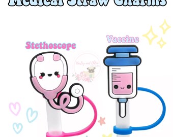 Stanley Straw Topper Nurse - Etsy