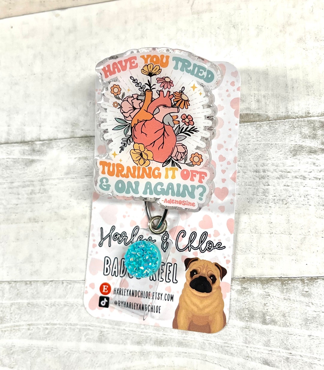 Emergency Room Badge Reel, Badge Reel Healthcare, ER Nurse Badge Reel ...