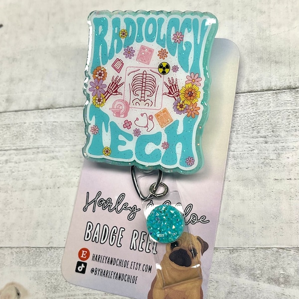 Student Rad Tech Badge Reels - Etsy
