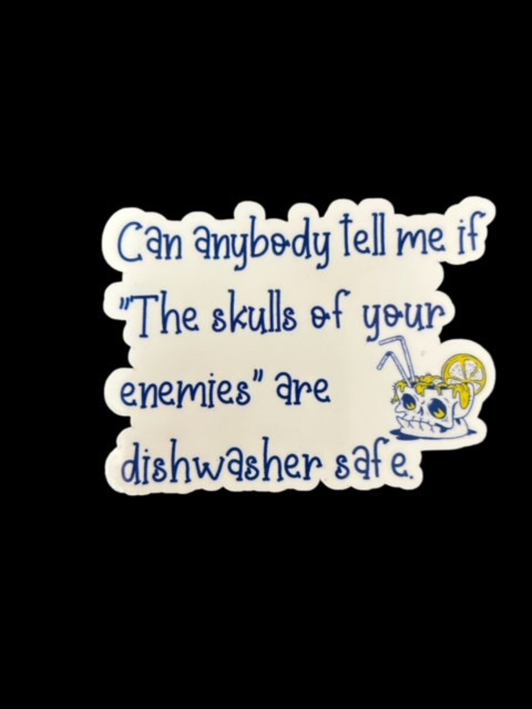 The Skulls of Your Enemies Stickers - Etsy