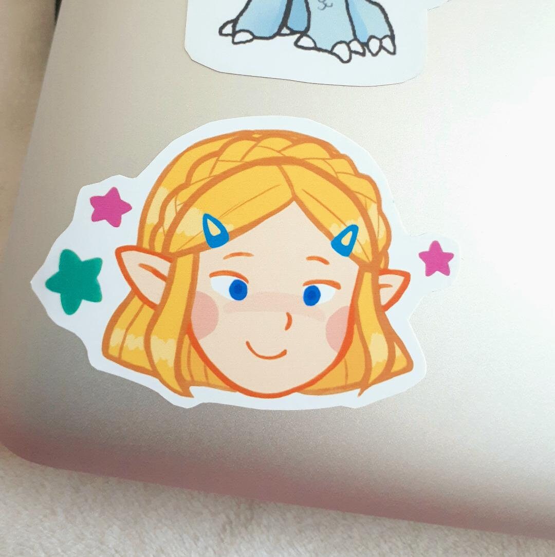 Zelda Cute Age of Calamity Sticker Set | Etsy
