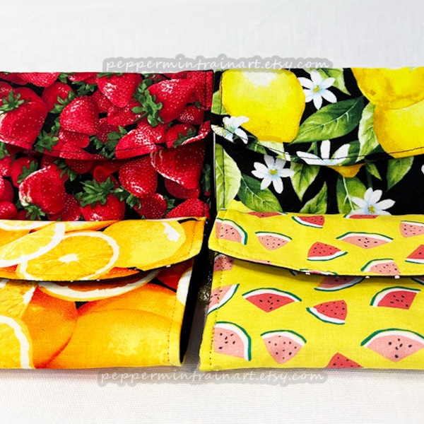 Strawberry Wallet - Etsy