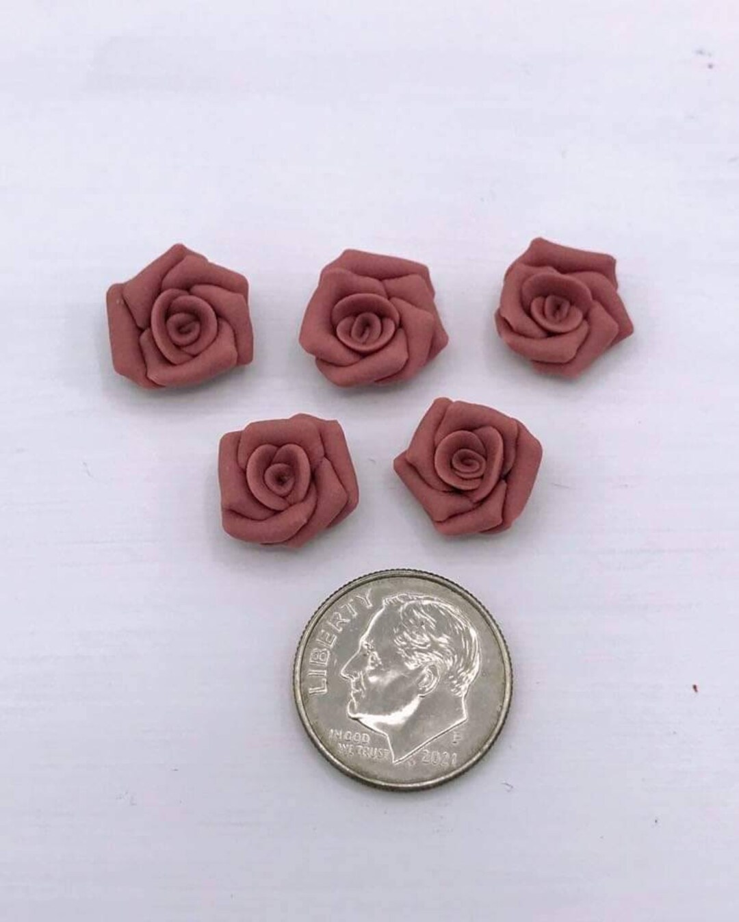 Polymer Clay Roses Jewelry Making Craft Supplies Art - Etsy