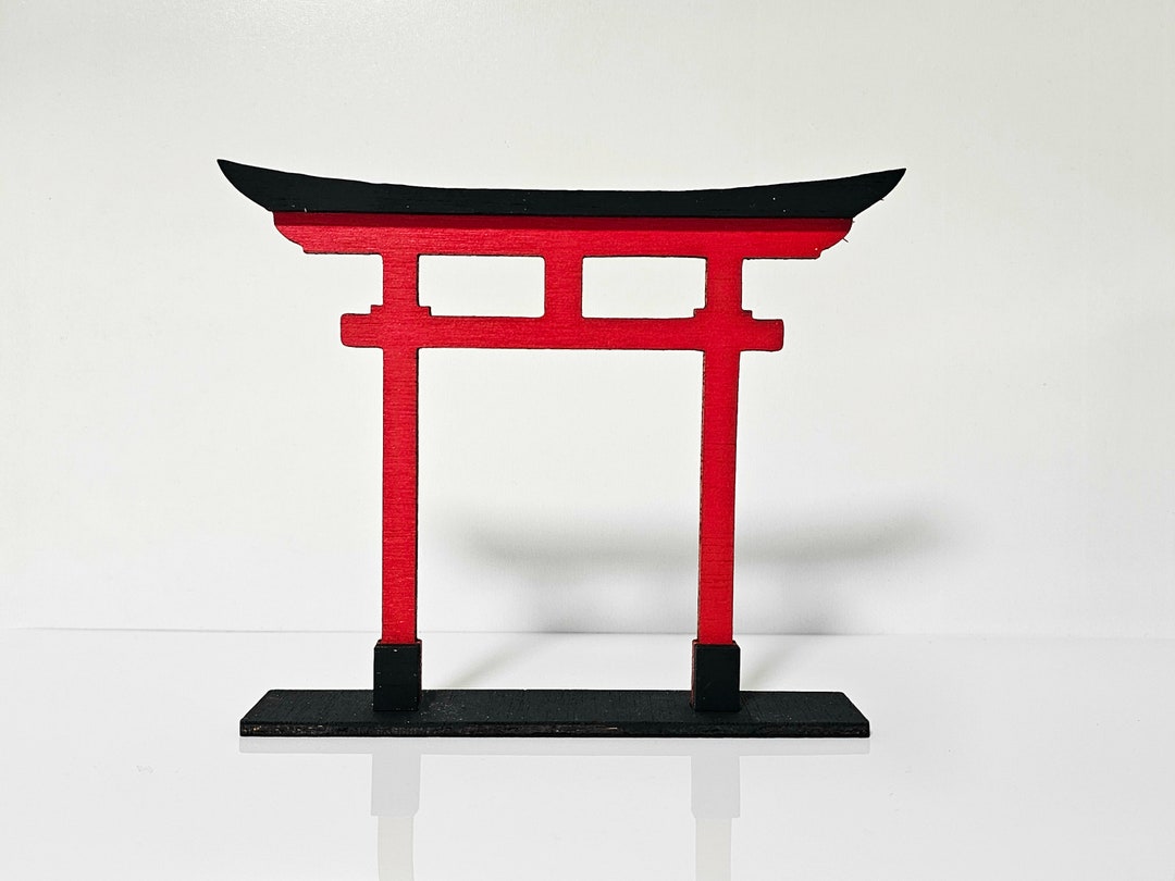 Torii Gate, Wooden Japanese Torii, Shinto Gateway for Home Decor ...