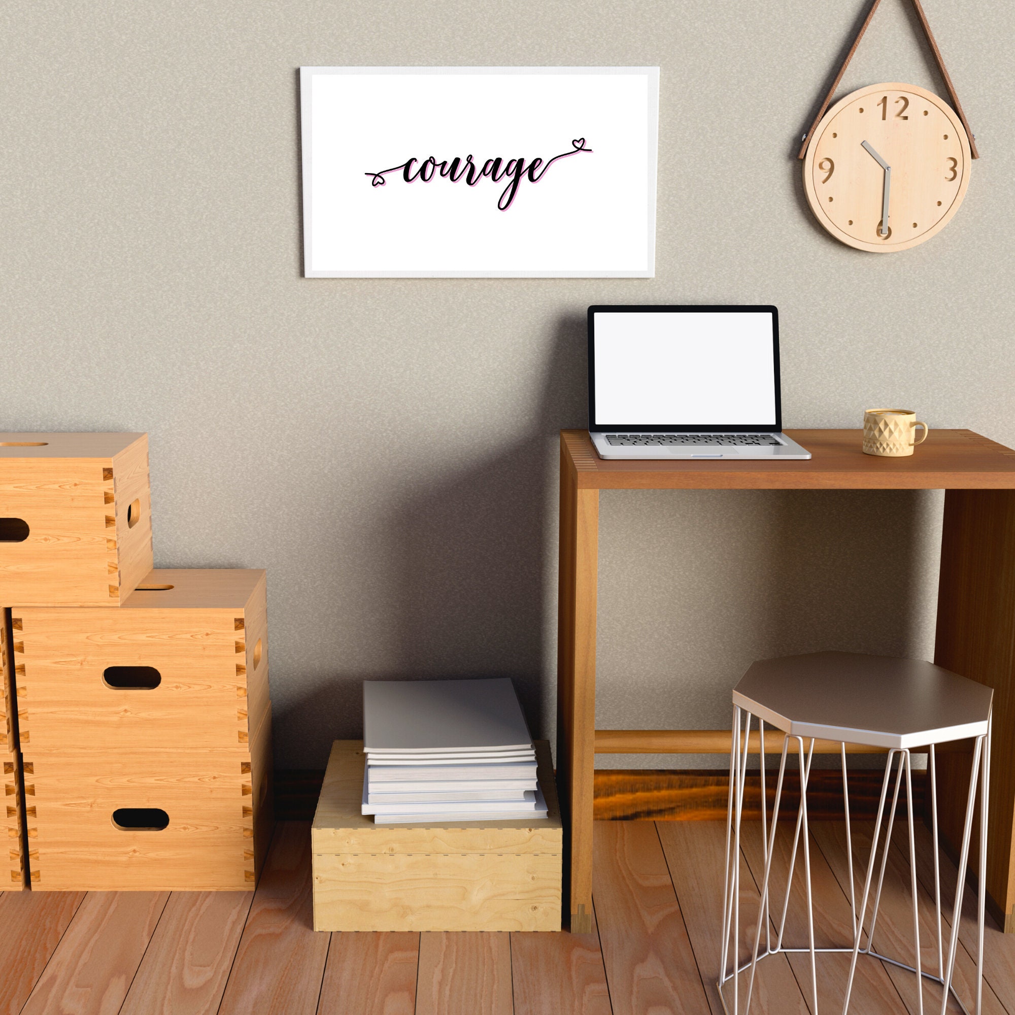 One Word Inspirational Printable | Motivational Word Art | Encouraging ...
