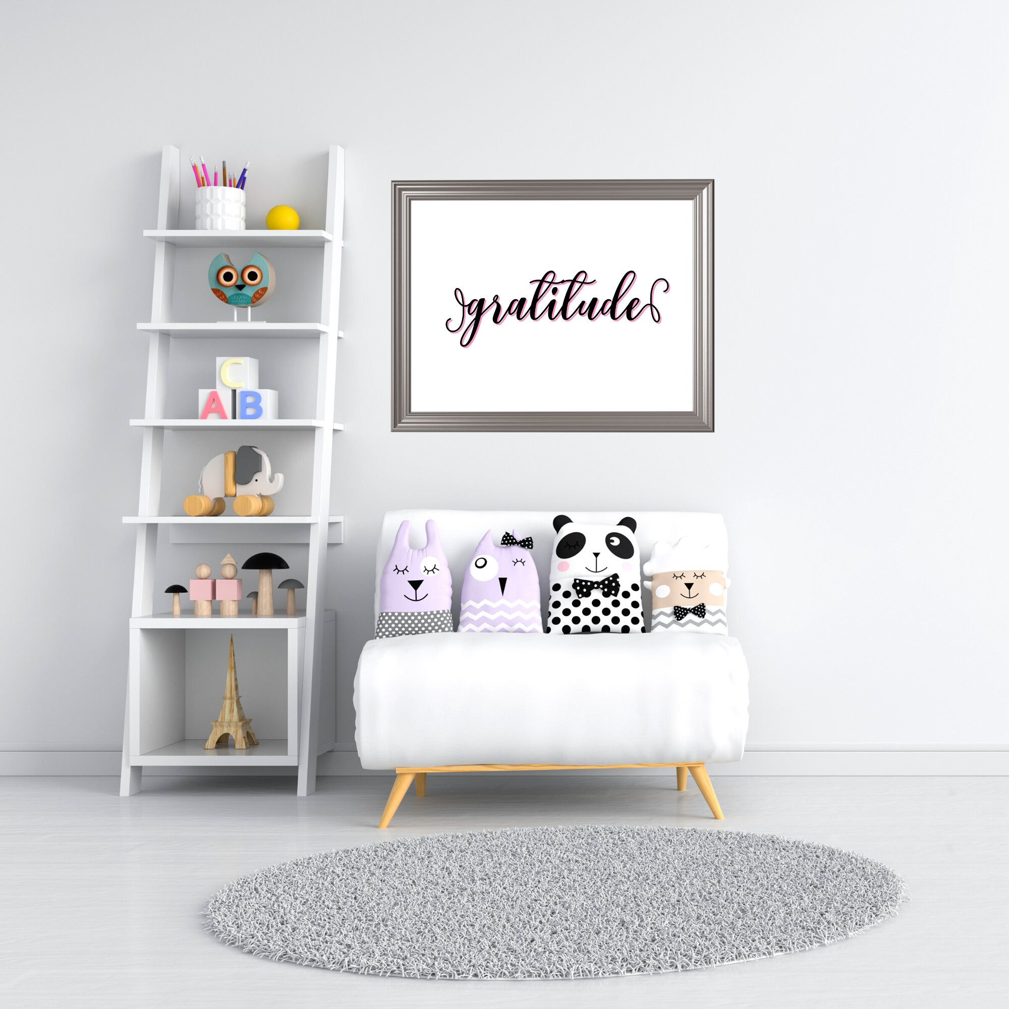 One Word Inspirational Art | Wall Art for Kids Room | Words to Live by ...