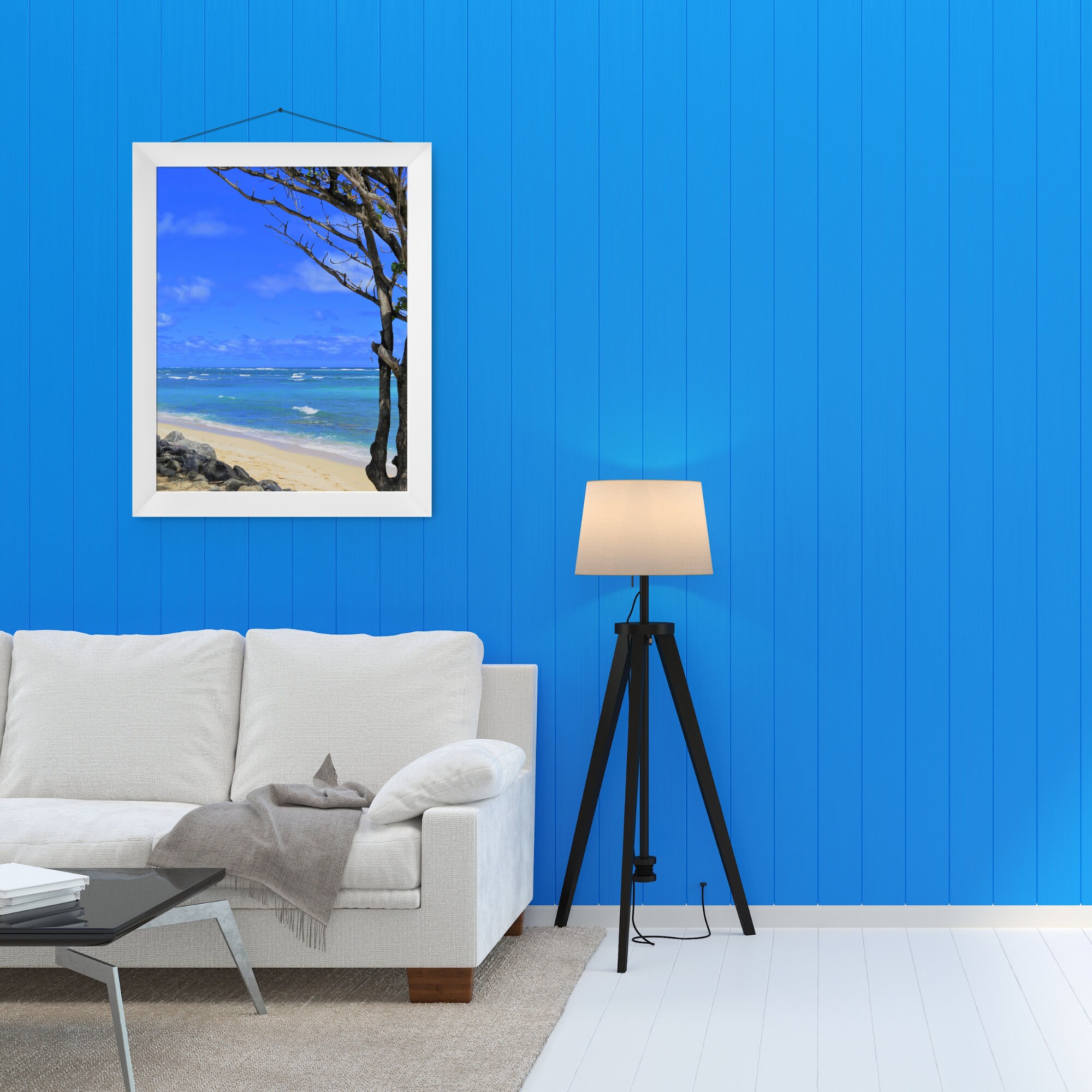 Tropical Printable Hawaii Beach Scene Laie Photography - Etsy