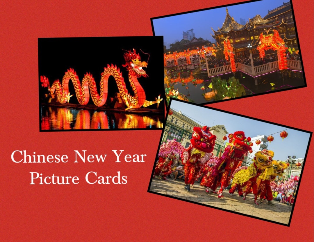 Chinese New Year Picture Cards • Montessori • Flash Cards • Digital ...