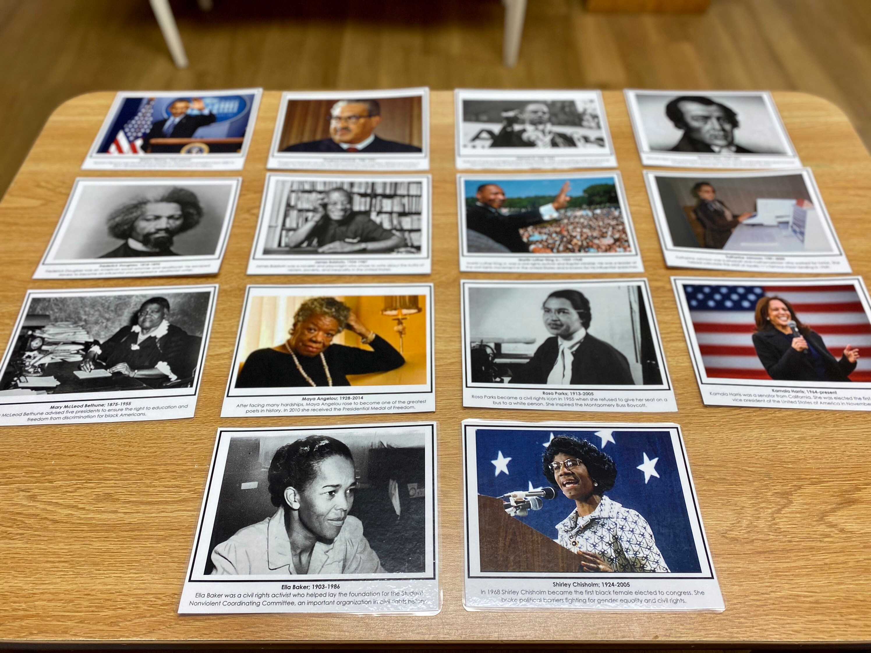 Black History Flash Cards: Montessori Picture Cards (printable PDF) - Etsy