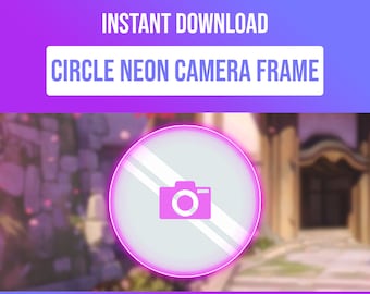 Circle Webcam Overlay - Etsy