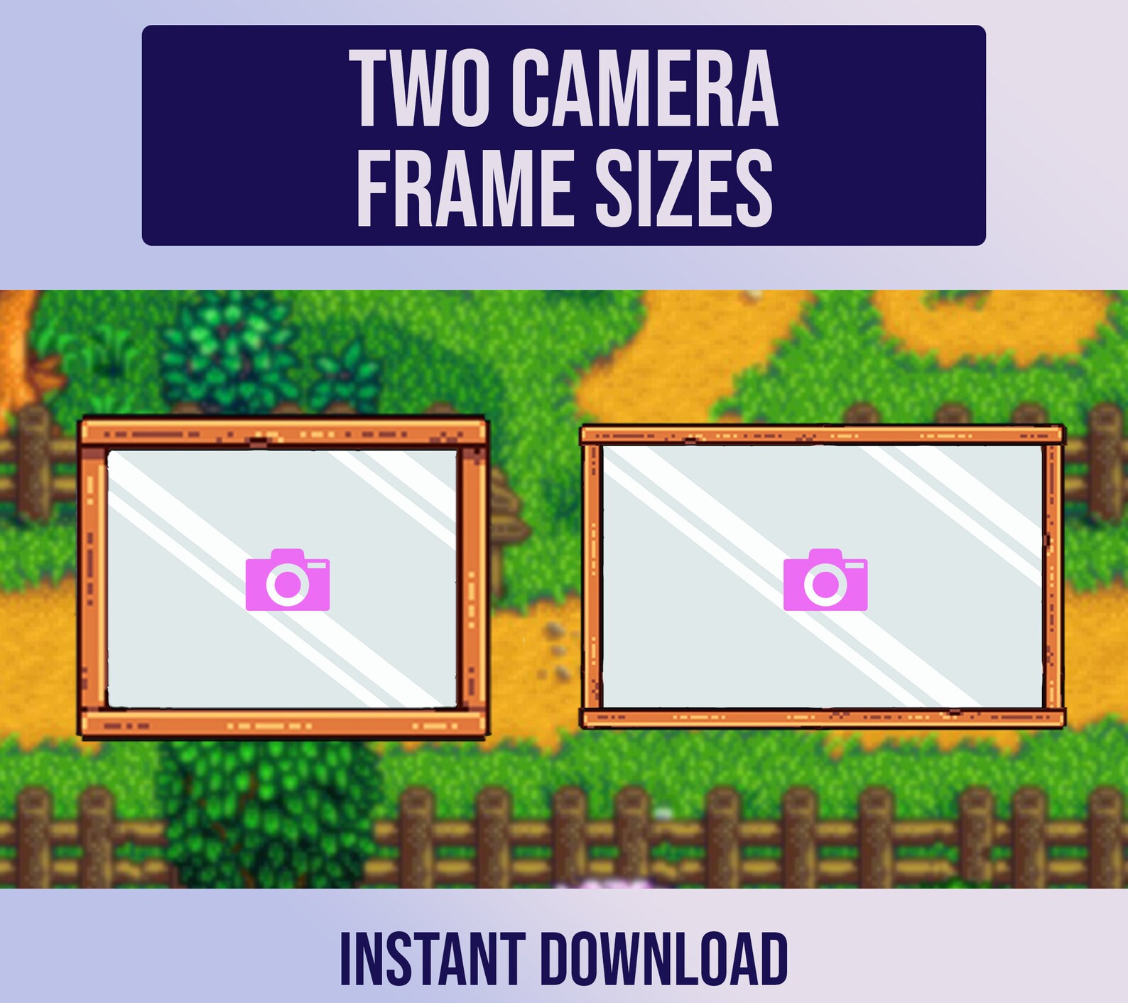 Stardew Valley Inspired Overlay for Twitch Streamers - Instant Download ...