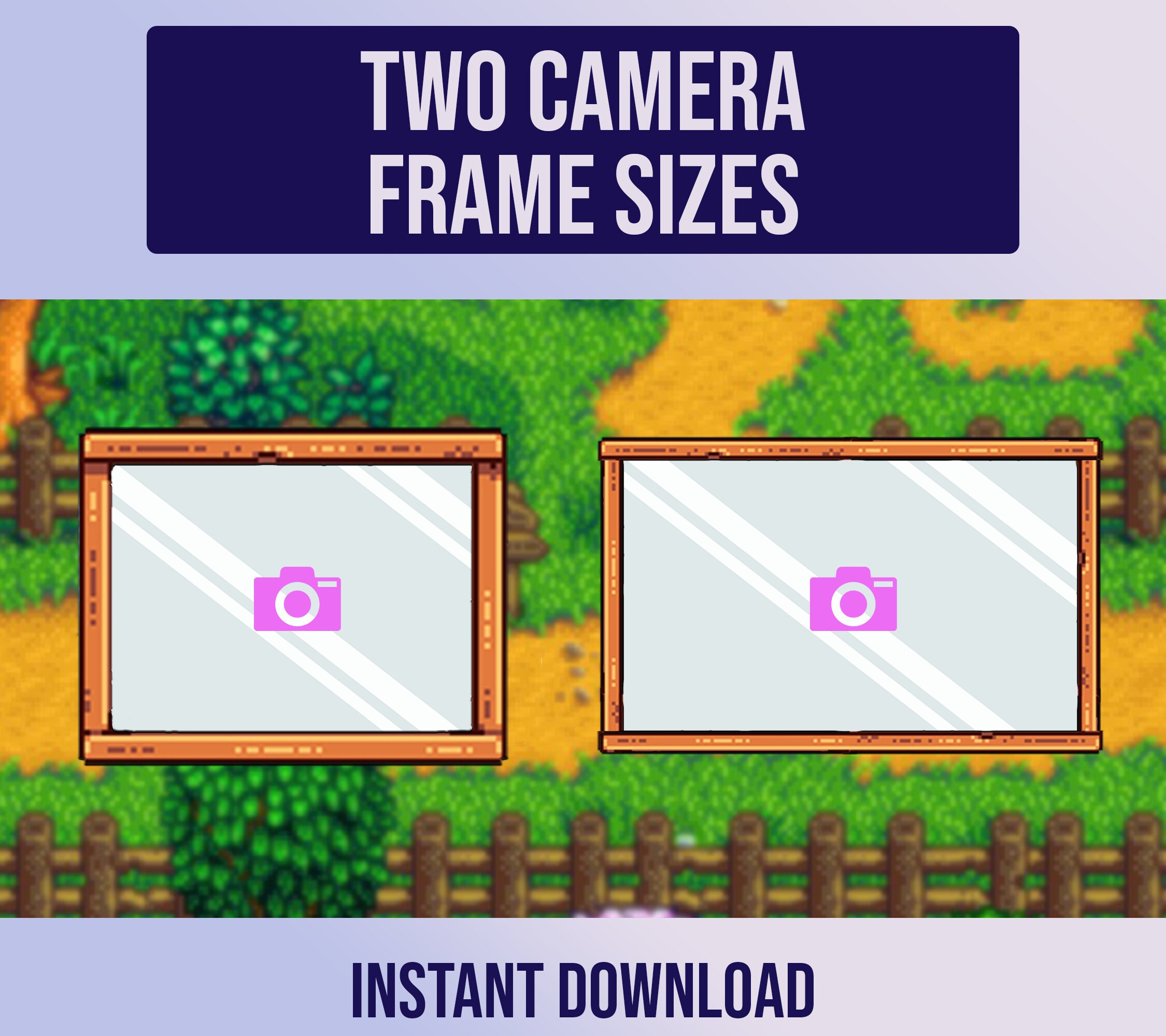 Stardew Valley Inspired Overlay for Twitch Streamers - Instant Download ...