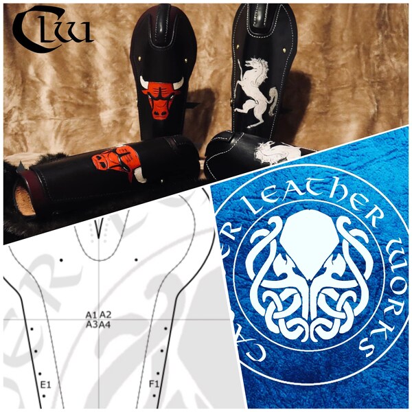 Leather Armor Pattern - Shop Online - Etsy
