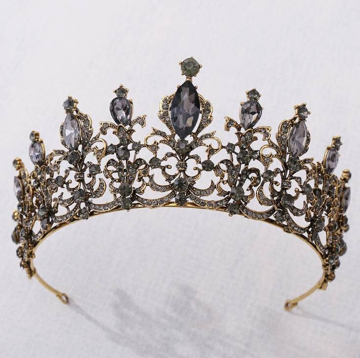 Women Birthday Crystal Tiaras Queen Princess Crown Hair | Etsy