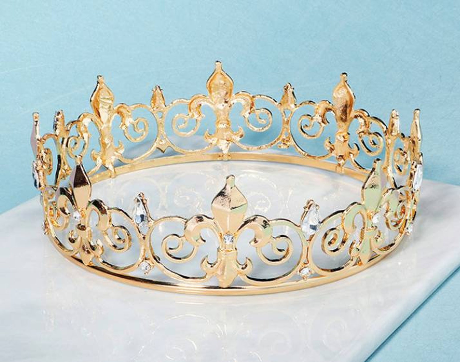 Crystal Alloy Tiaras Crown for Men/women Prom Hair Accessories - Etsy
