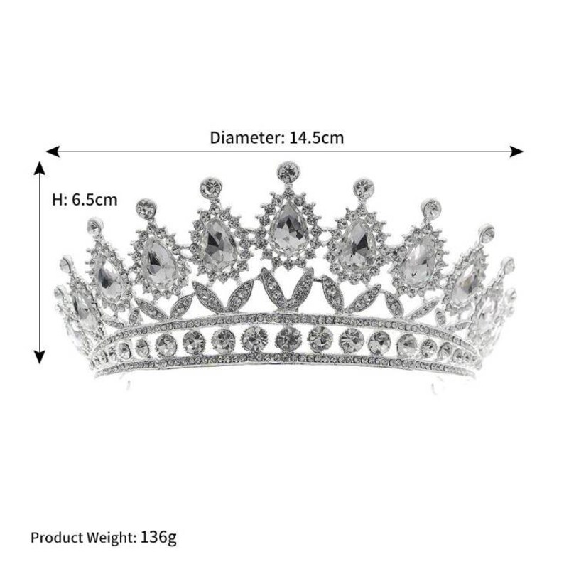 Handmade Queen Princess Crown Tiaras Hair Accessories Birthday - Etsy