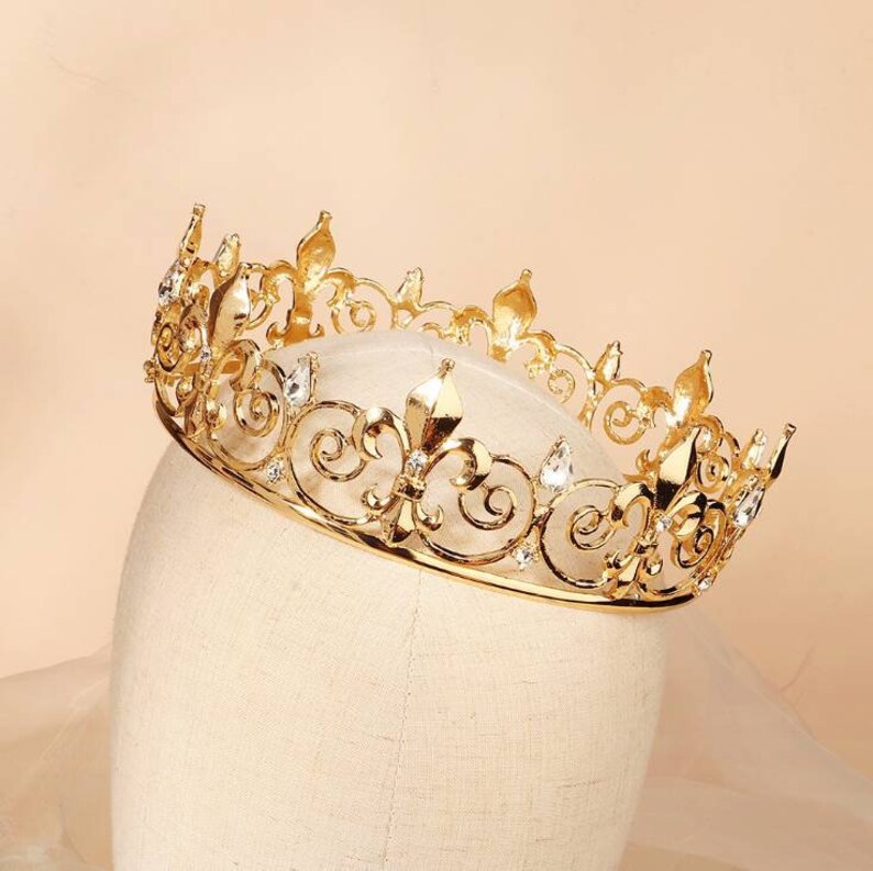 Crystal Alloy Tiaras Crown for Men/women Prom Hair Accessories - Etsy