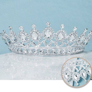 Handmade Queen Princess Crown Tiaras Hair Accessories Birthday Party ...