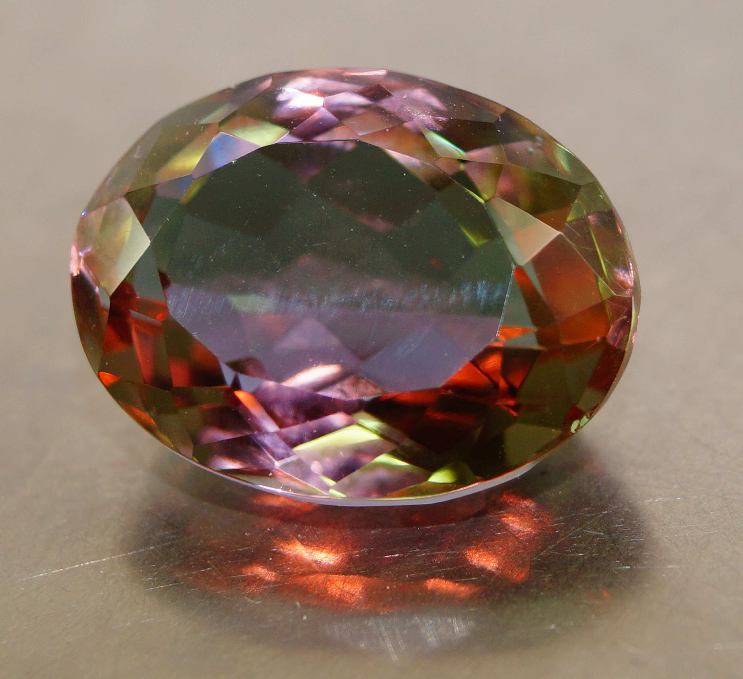 Natural Alexandrite 21.45 CT Oval Cut Faceted Alexandrite | Etsy