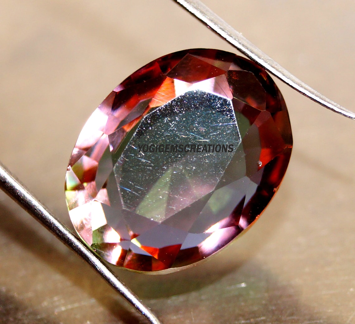 Natürlicher Alexandrit 12.40 CT Oval Schliff Facettiert | Etsy