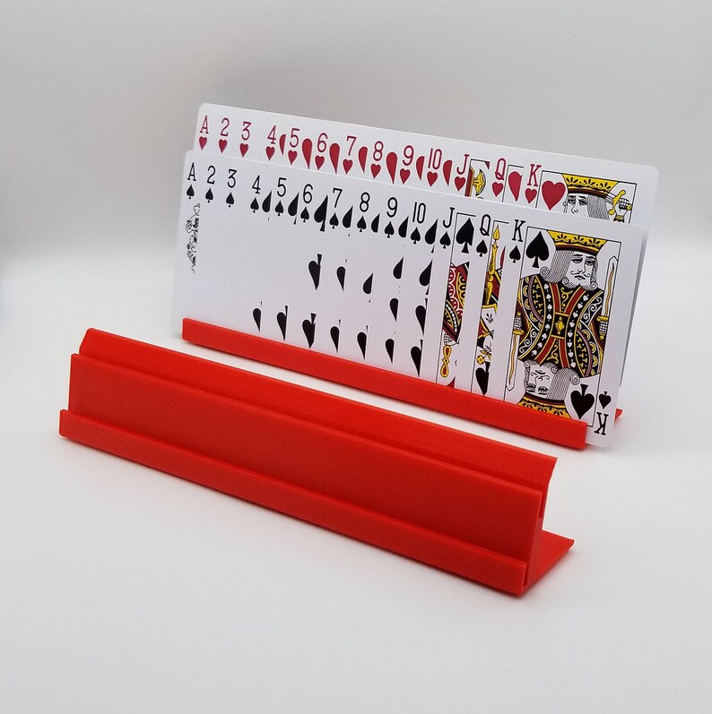 Table Top Card Holders UNO Canasta Pinochle Samba | Etsy