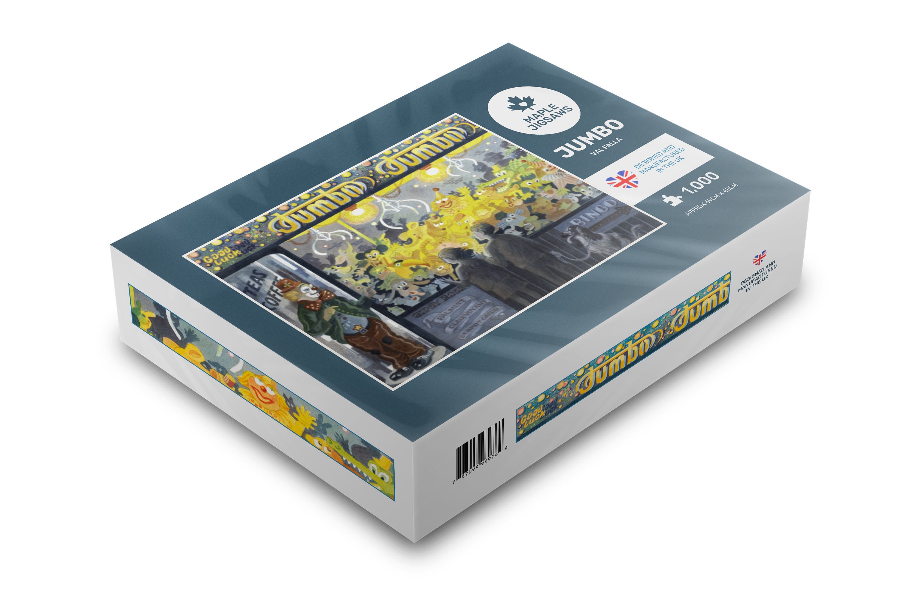 Jumbo Jumbo 1000 Piece Jigsaw Puzzle - Etsy UK