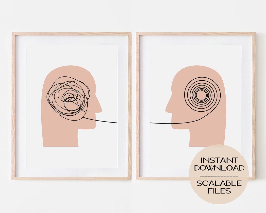 Therapy Digital Poster Print, Printable Wall Art Office Decor ...