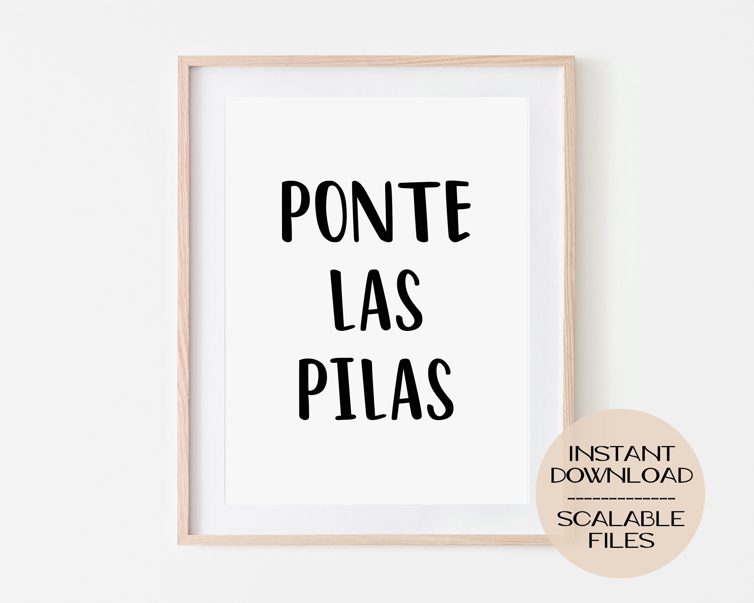 Ponte Las Pilas Digital Printable Poster Print, Wall Art Home Dorm ...