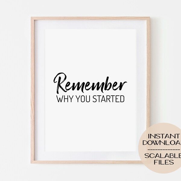 Why Art Poster - Etsy