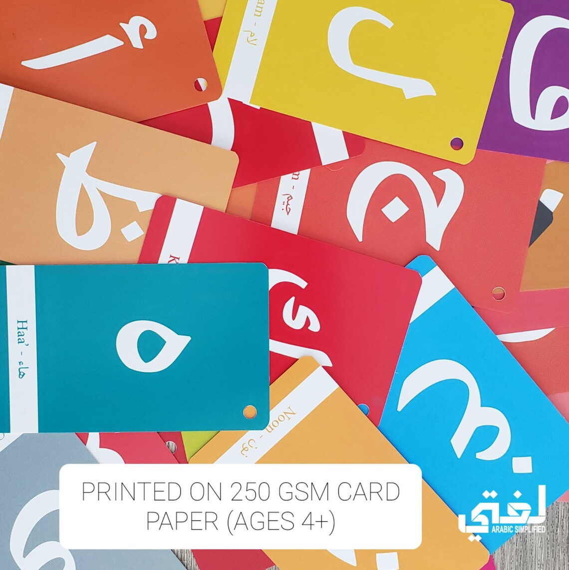 Arabic Alphabets Cards Arabic Flashcards Arabic Book - Etsy Canada
